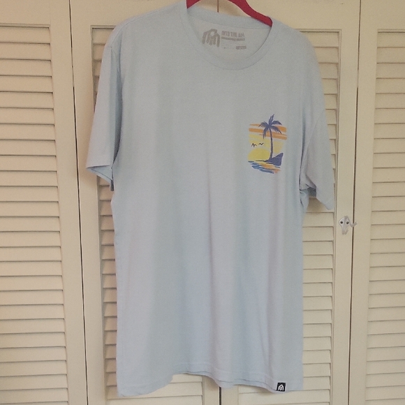 Into The Am | Shirts | Mens Light Blue Graphic Tshirt Xl | Poshmark